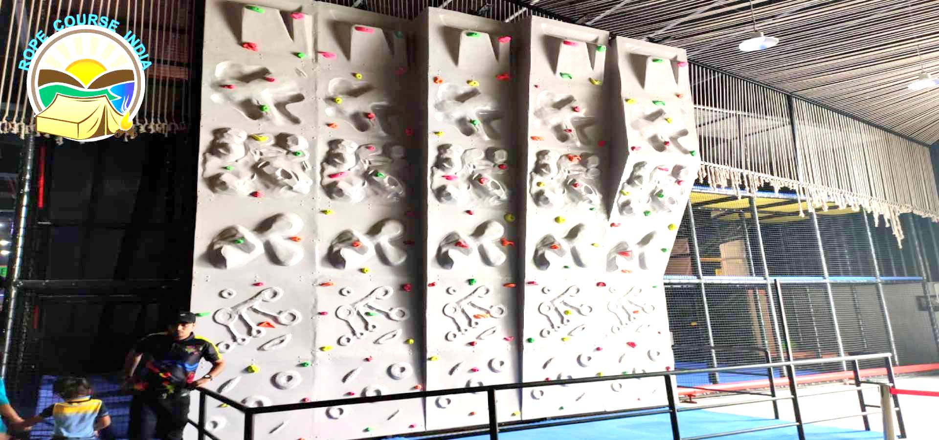Rock Climbing Wall and Other Activities Rebounce Surat