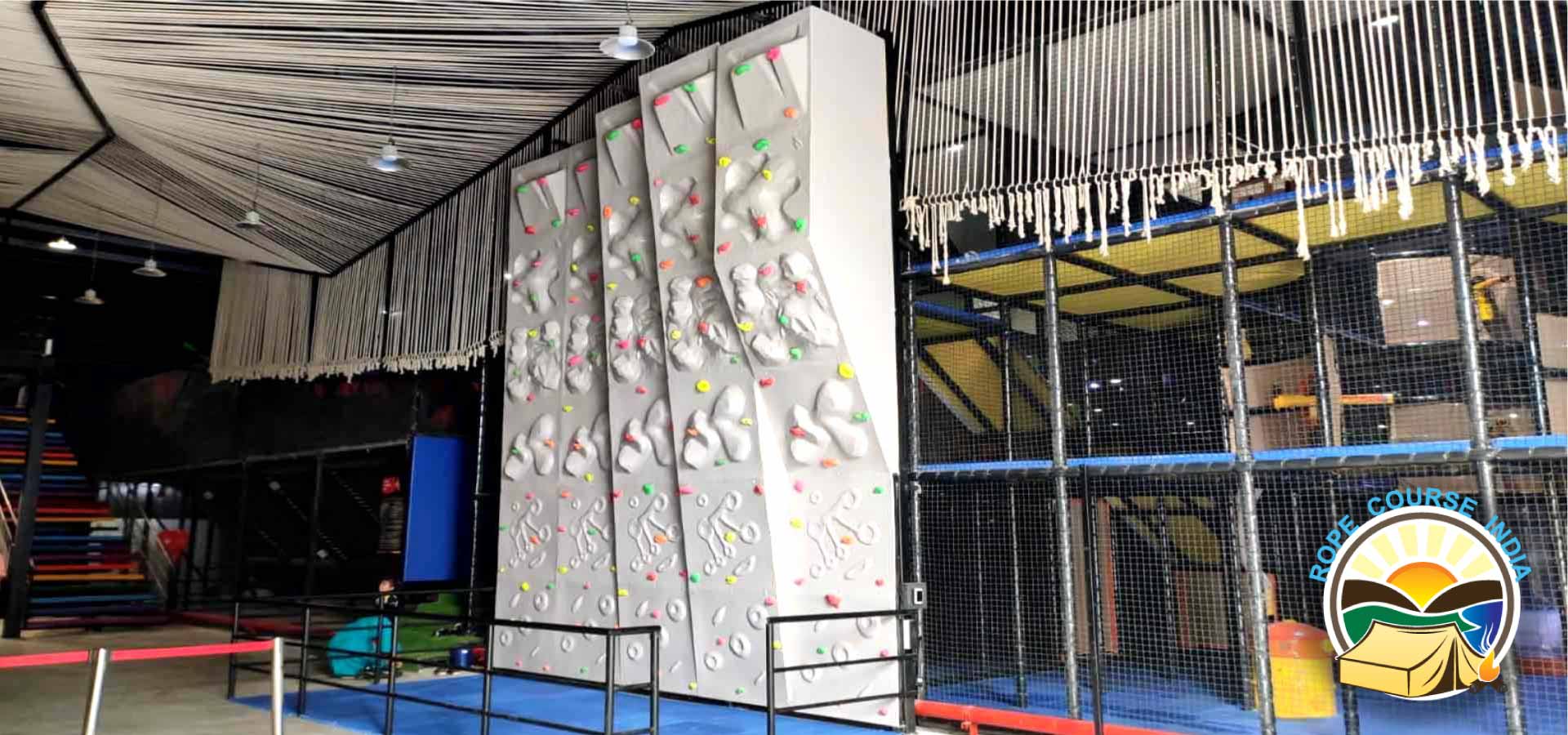 Rock Climbing Wall and Other Activities Rebounce Surat