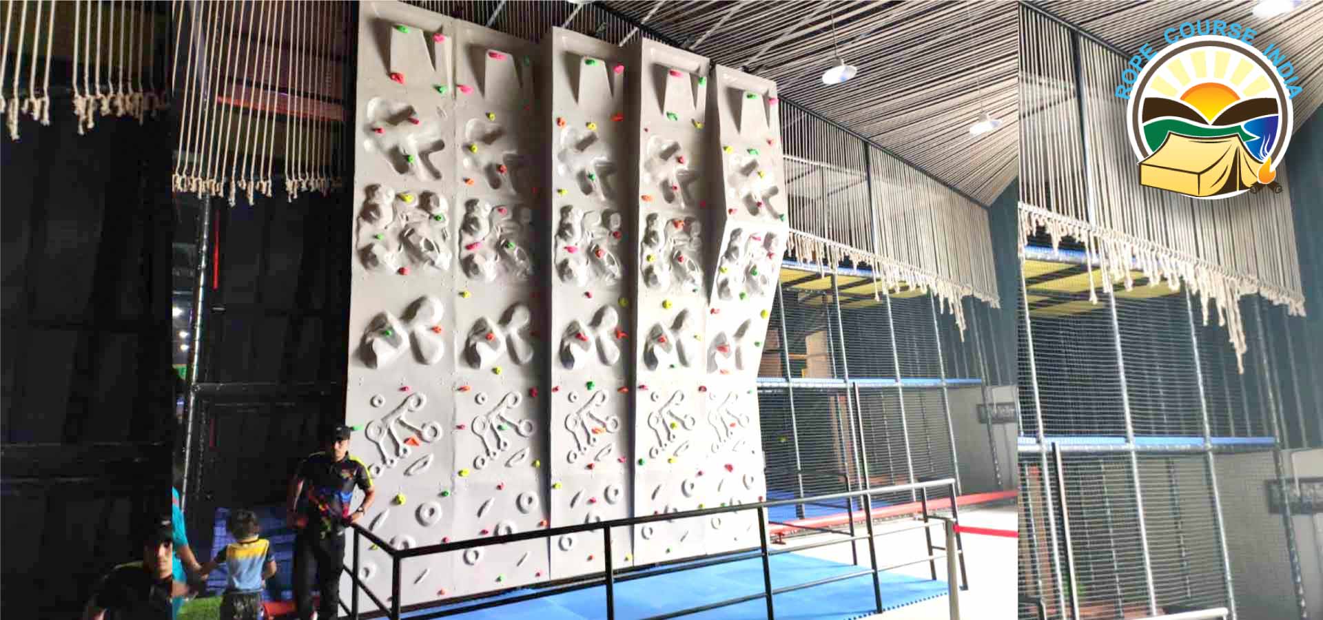 Rock Climbing Wall and Other Activities Rebounce Surat